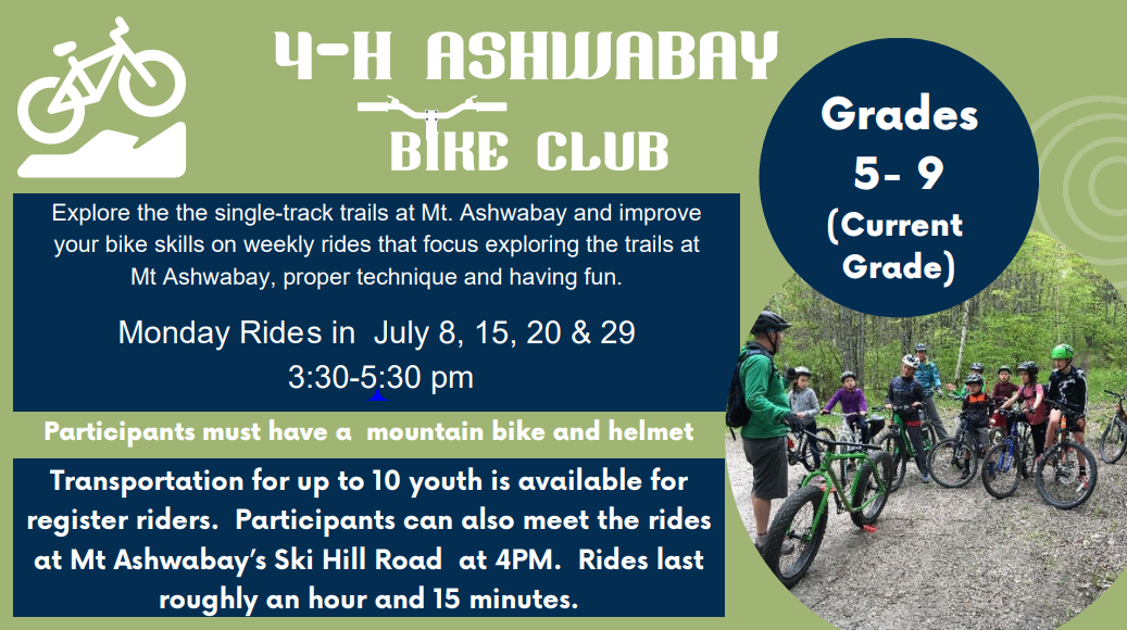 Ashwabay Bike Club – Extension Bayfield County