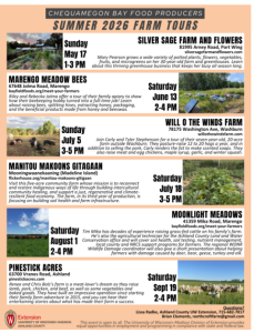 The Chequamegon Bay Food Producers group presents the Summer 2026 Farm ...